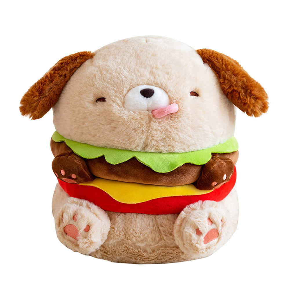 Kawaii Burger Dog Stuffed Animal Plush – Toy Triver