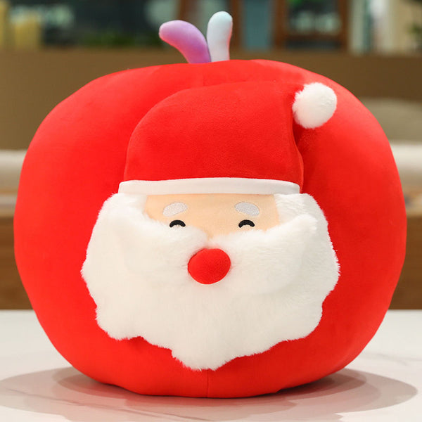Christmas Apple Santa Claus Plush Toy – Toy Triver