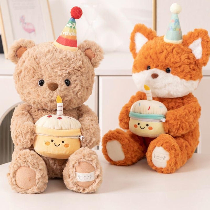 Cute Fox Plush Toy Collection - Soft & Cuddly Fox Stuffed Animal – Toy ...