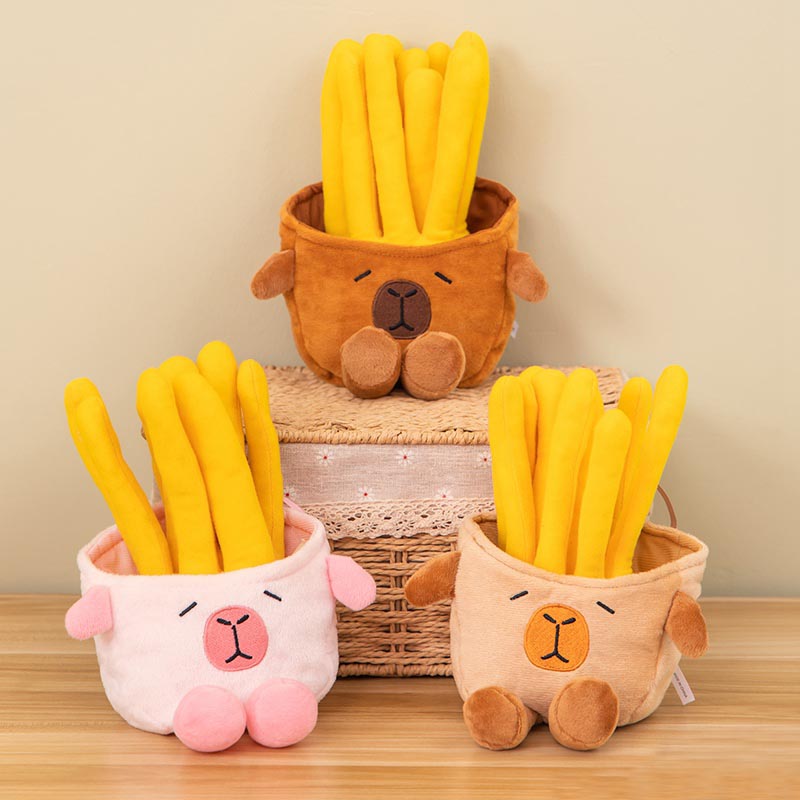 Cute French Fries Capybara Plush Toy – Toy Triver