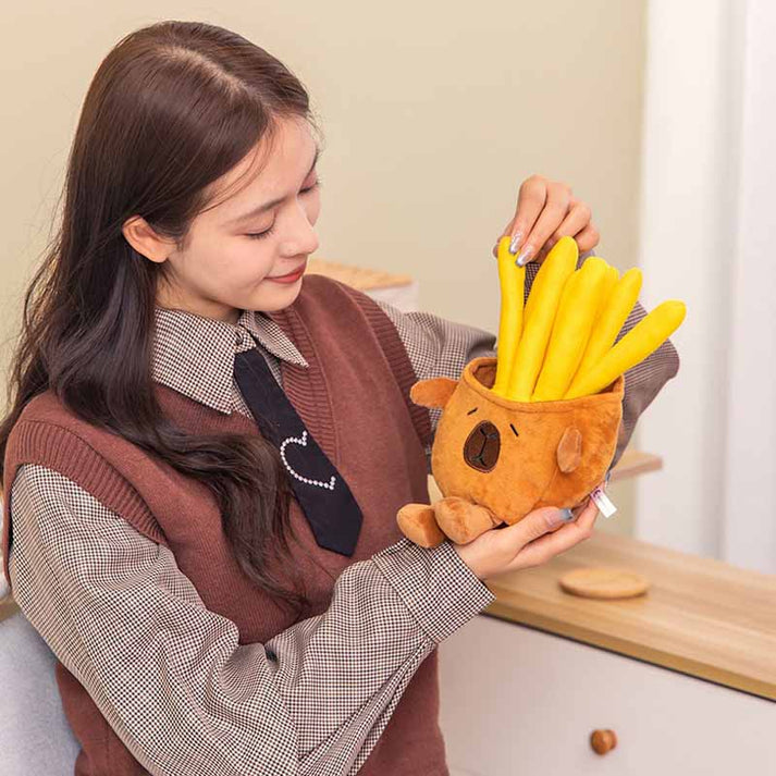 Cute French Fries Capybara Plush Toy – Toy Triver