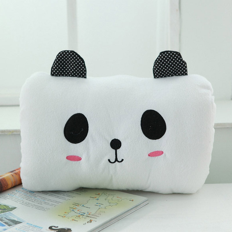 Cute Frog Cat Bunny Bear Hand Warmer Plush Pillows – Toy Triver