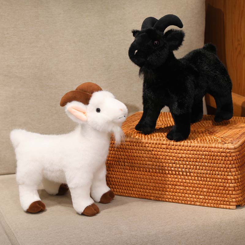 Farmyard Fun with Our Cute Goat Plush - Perfect for Cuddling & Gifting ...