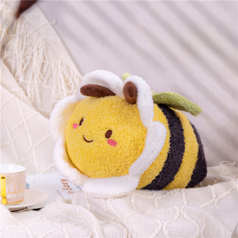 Kawaii Honey Bee Plush Toy-Soft Bumble Bee Stuffed Animal | Toy Triver