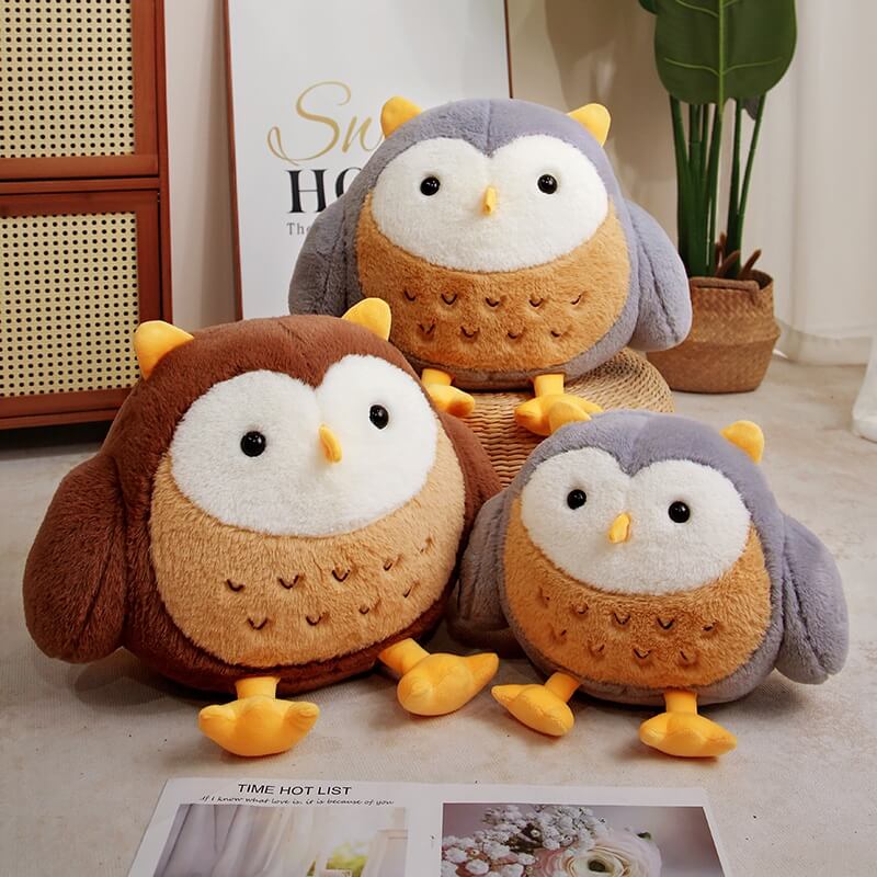 Cute Owl Plush Stuffed Animal – Toy Triver