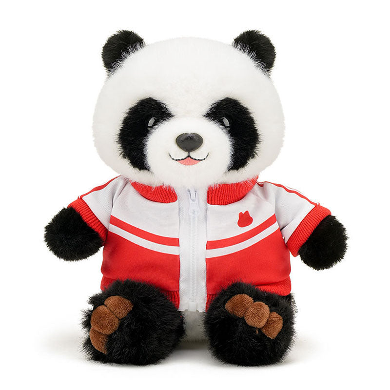 Cute Panda Plush Toy in Jacket – Toy Triver