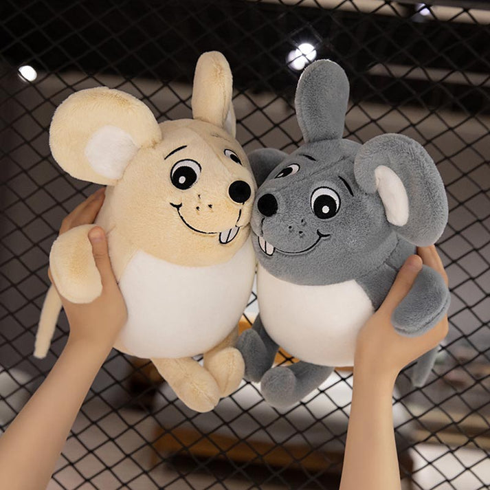 Cute Rat Plush – Soft, Adorable & Huggable Mouse Stuffed Animal Toy ...