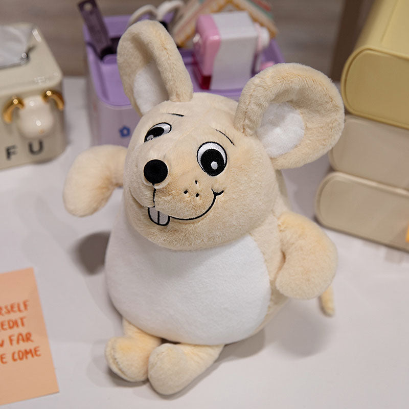 Cute Rat Plush – Soft, Adorable & Huggable Mouse Stuffed Animal Toy ...