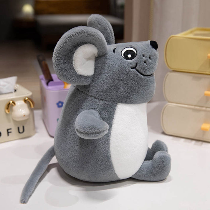 Cute Rat Plush – Soft, Adorable & Huggable Mouse Stuffed Animal Toy ...