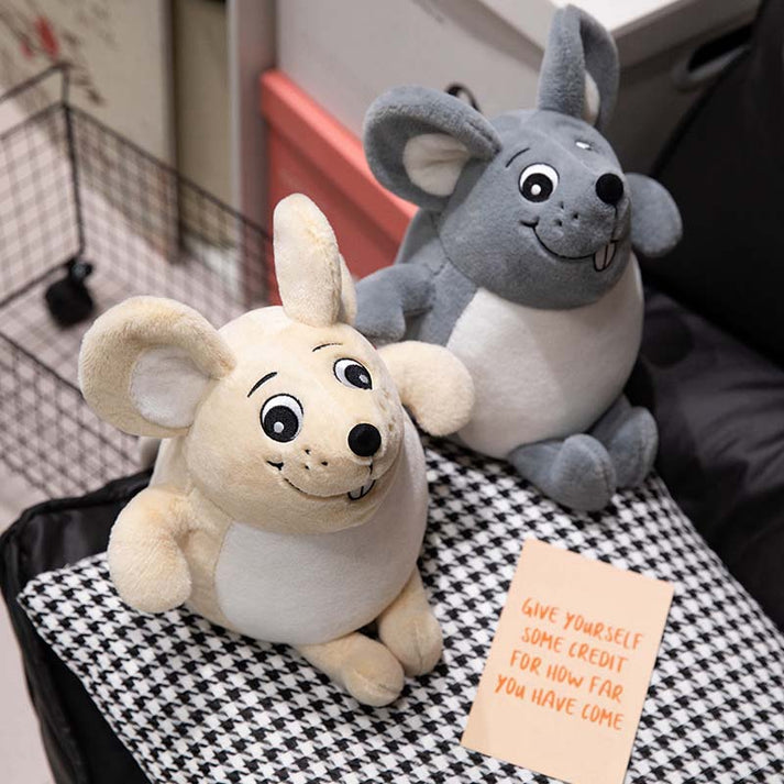 Cute Rat Plush – Soft, Adorable & Huggable Mouse Stuffed Animal Toy ...