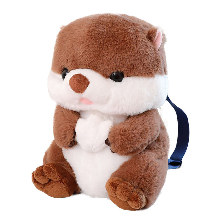 Cute Sea Otter Backpack Plush Bag – Toy Triver