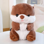 Cute Sea Otter Backpack Plush Bag – Toy Triver