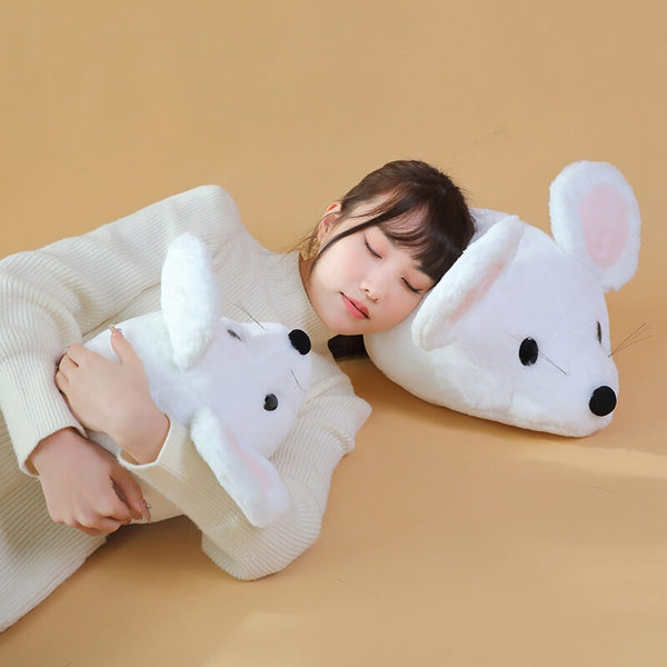 Cute White Rat Mouse Stuffed Animal Plush Toy – Toy Triver