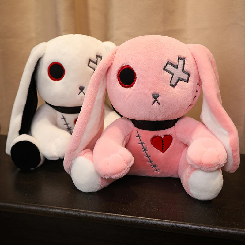 Reborn Rabbit Punk Gothic Easter Bunny Plush Toy – Toy Triver