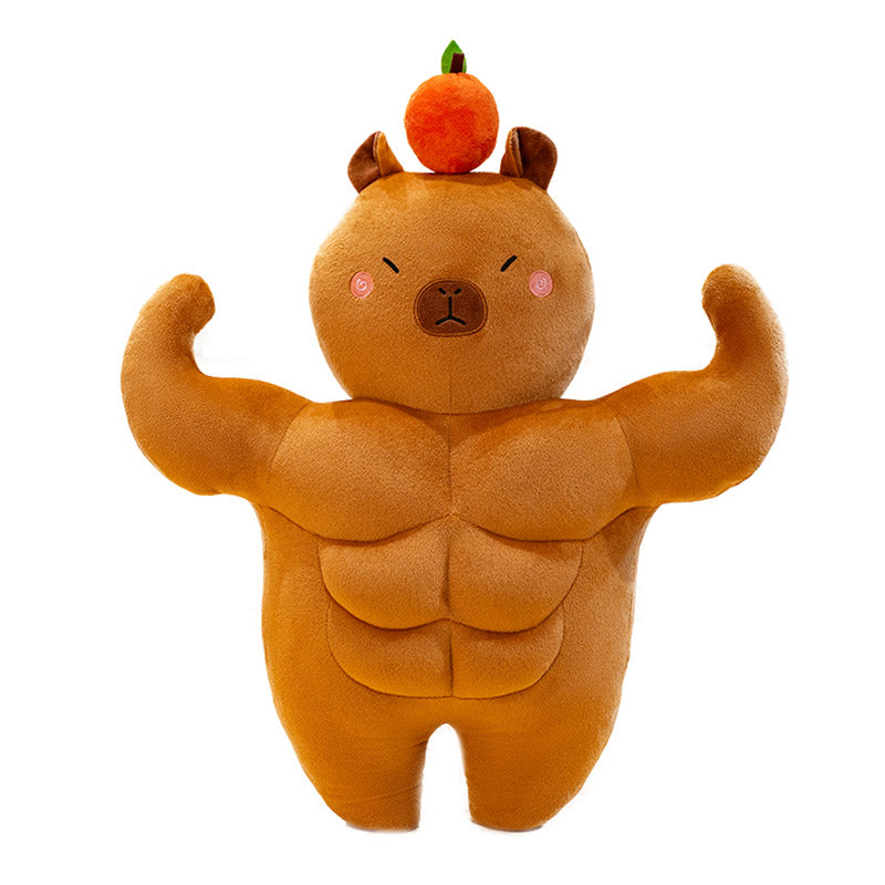 Fitness Muscle Capybara Plush - Gym Motivation & Cute Gift – Toy Triver