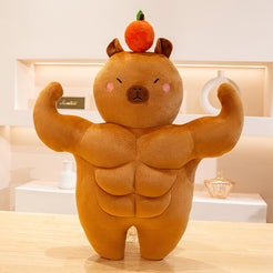 Fitness Muscle Capybara Plush - Gym Motivation & Cute Gift – Toy Triver