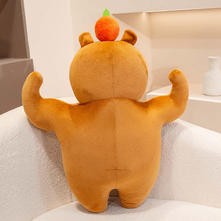 Fitness Muscle Capybara Plush - Gym Motivation & Cute Gift – Toy Triver