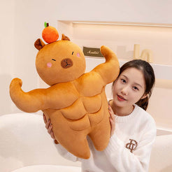 Fitness Muscle Capybara Plush - Gym Motivation & Cute Gift – Toy Triver