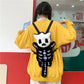 Ghost Skull Skeleton Backpack Plush Bag – Toy Triver
