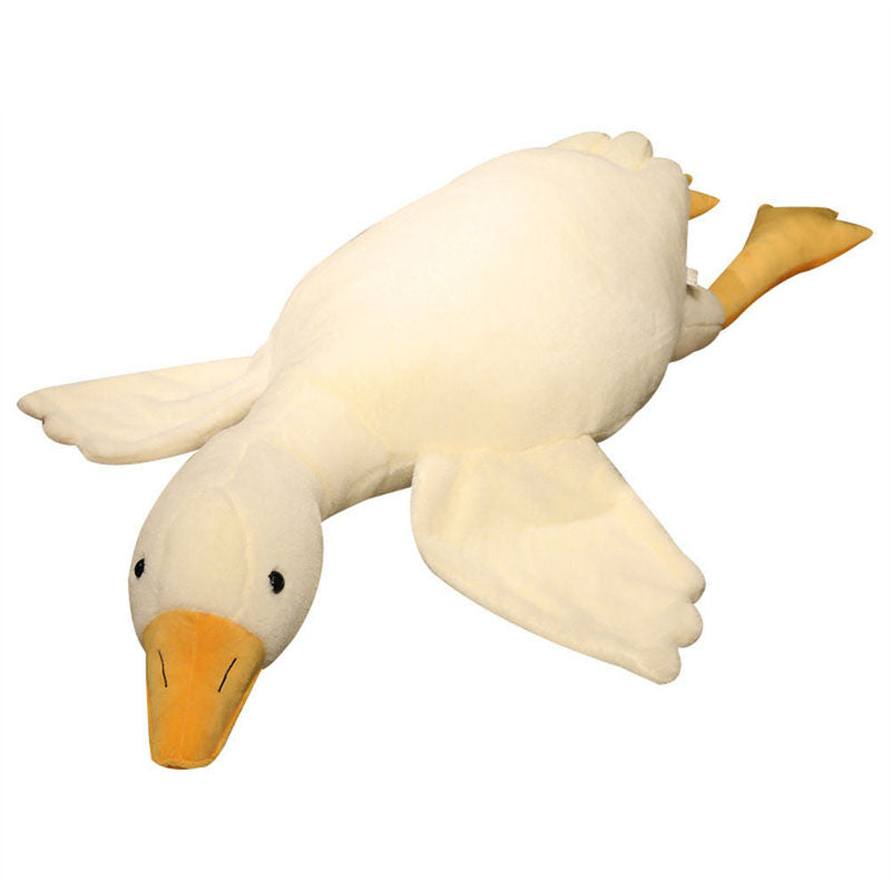 Giant White Goose Plush Toy Throw Pillows – Toy Triver