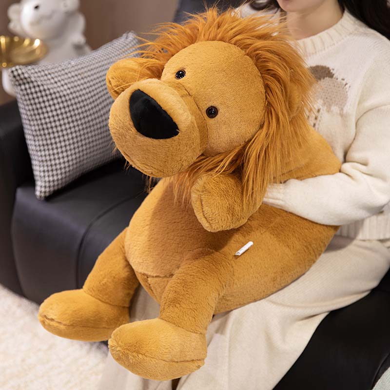 Giant Lion Plush – Soft, Huggable & Cozy King-Sized Comfort – Toy Triver