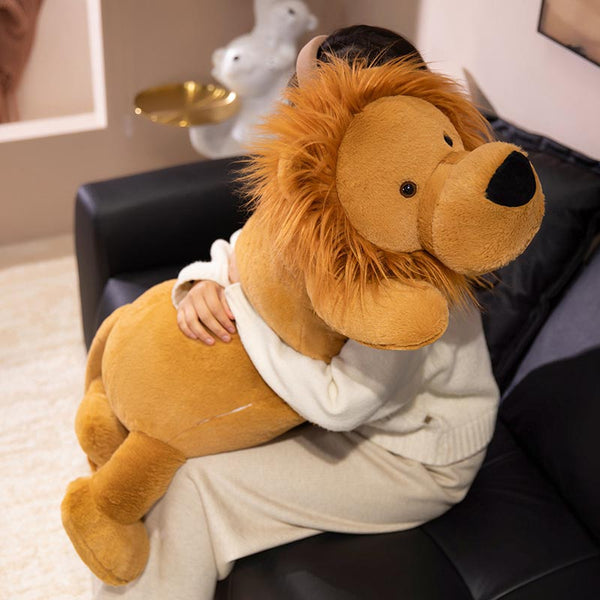 Giant Lion Plush – Soft, Huggable & Cozy King-Sized Comfort – Toy Triver