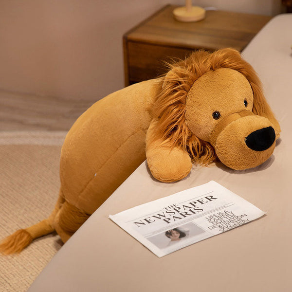 Giant Lion Plush – Soft, Huggable & Cozy King-Sized Comfort – Toy Triver