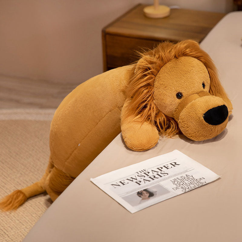 Giant Lion Plush – Soft, Huggable & Cozy King-Sized Comfort – Toy Triver