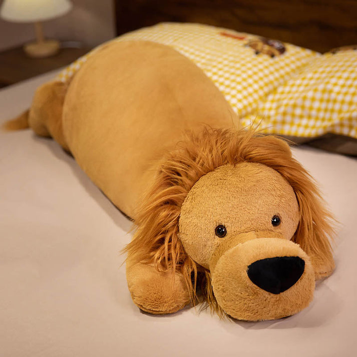 Giant Lion Plush – Soft, Huggable & Cozy King-Sized Comfort – Toy Triver