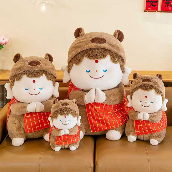 Kawaii Buddha Capybara Plush Toy – Toy Triver