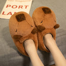 Kawaii Capybara Slippers Winter Indoor Home Shoes – Toy Triver