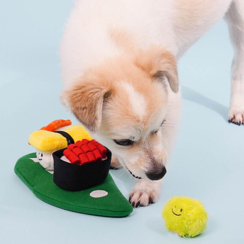 Sushi Squeak Plush Dog Toys – Toy Triver
