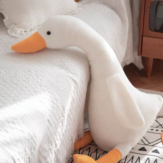 White Goose Big Duck Stuffed Animal Plush Toy – Toy Triver