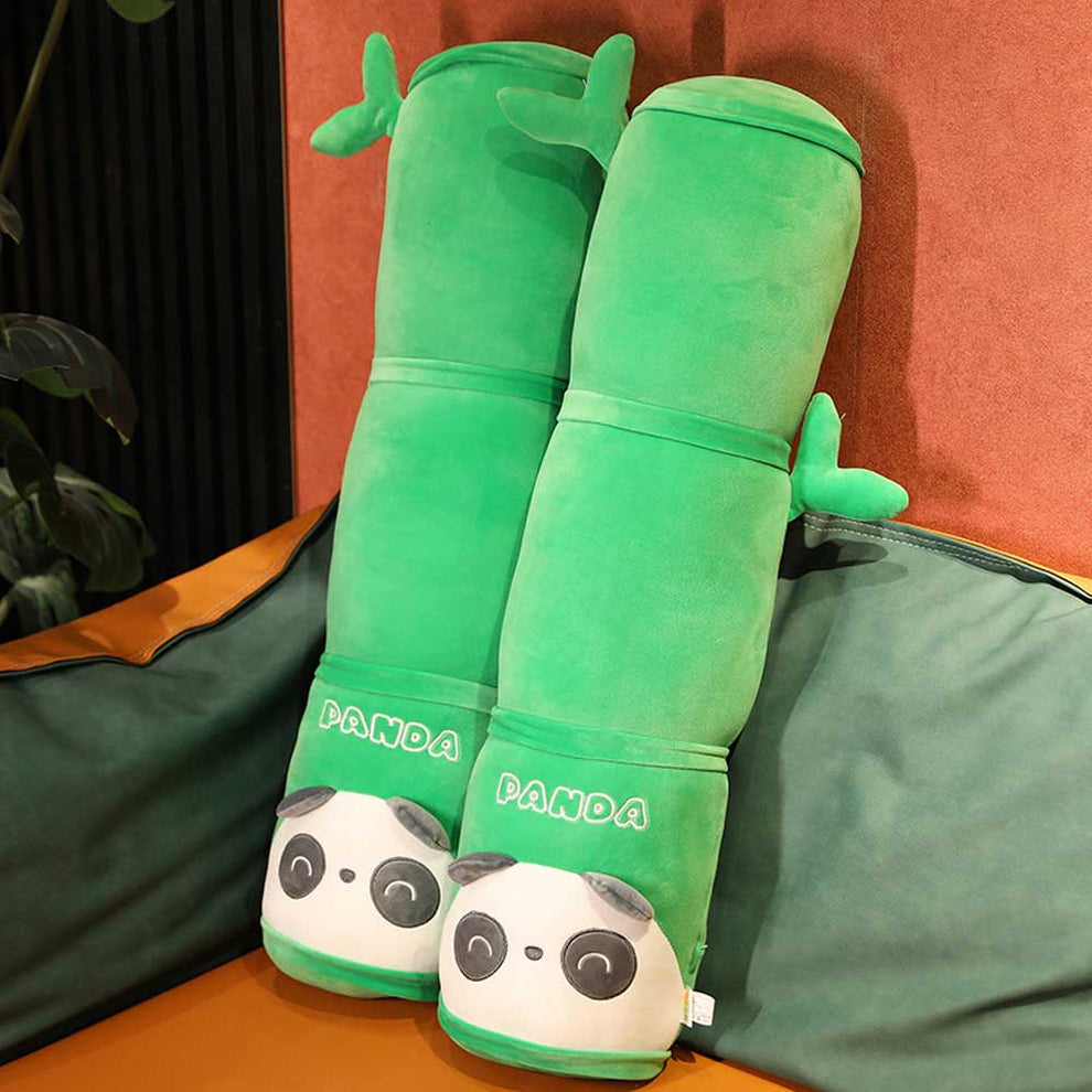 Bamboo Panda Stuffed Animal Bolster Pillow – Toy Triver