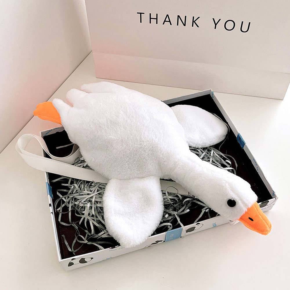 Cute Duck Goose Crossbody Shoulder Plush Bag – Toy Triver