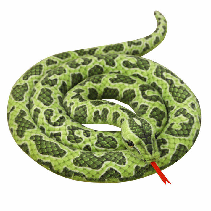 Giant Python Snake Stuffed Animal Plush – Toy Triver