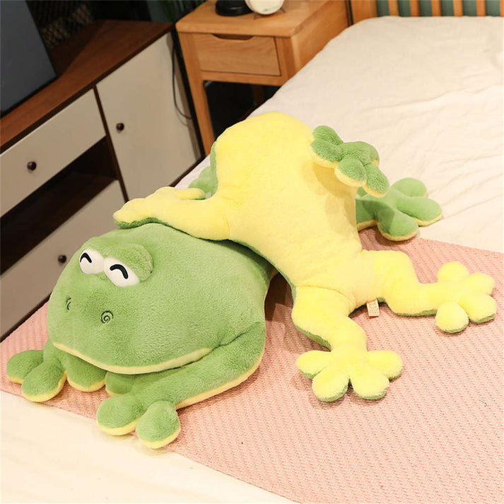 Kawaii Giant Green Frog Plush Toy – Toy Triver