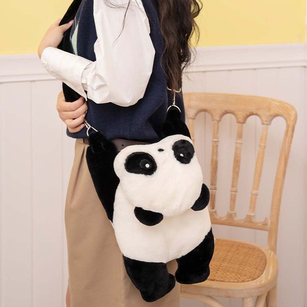 Kawaii Panda Crossbody Shoulder Plush Bag – Toy Triver