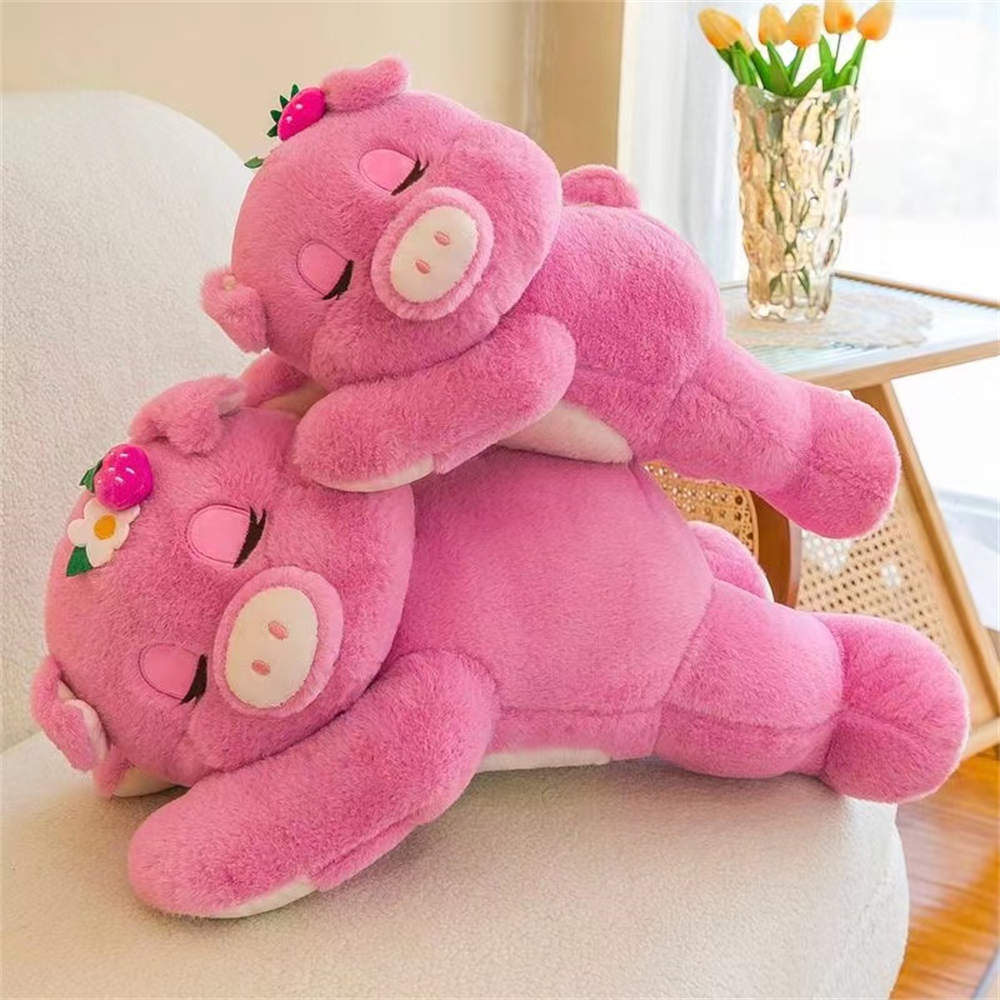 Kawaii Strawberry Pig Plush Toy – Toy Triver