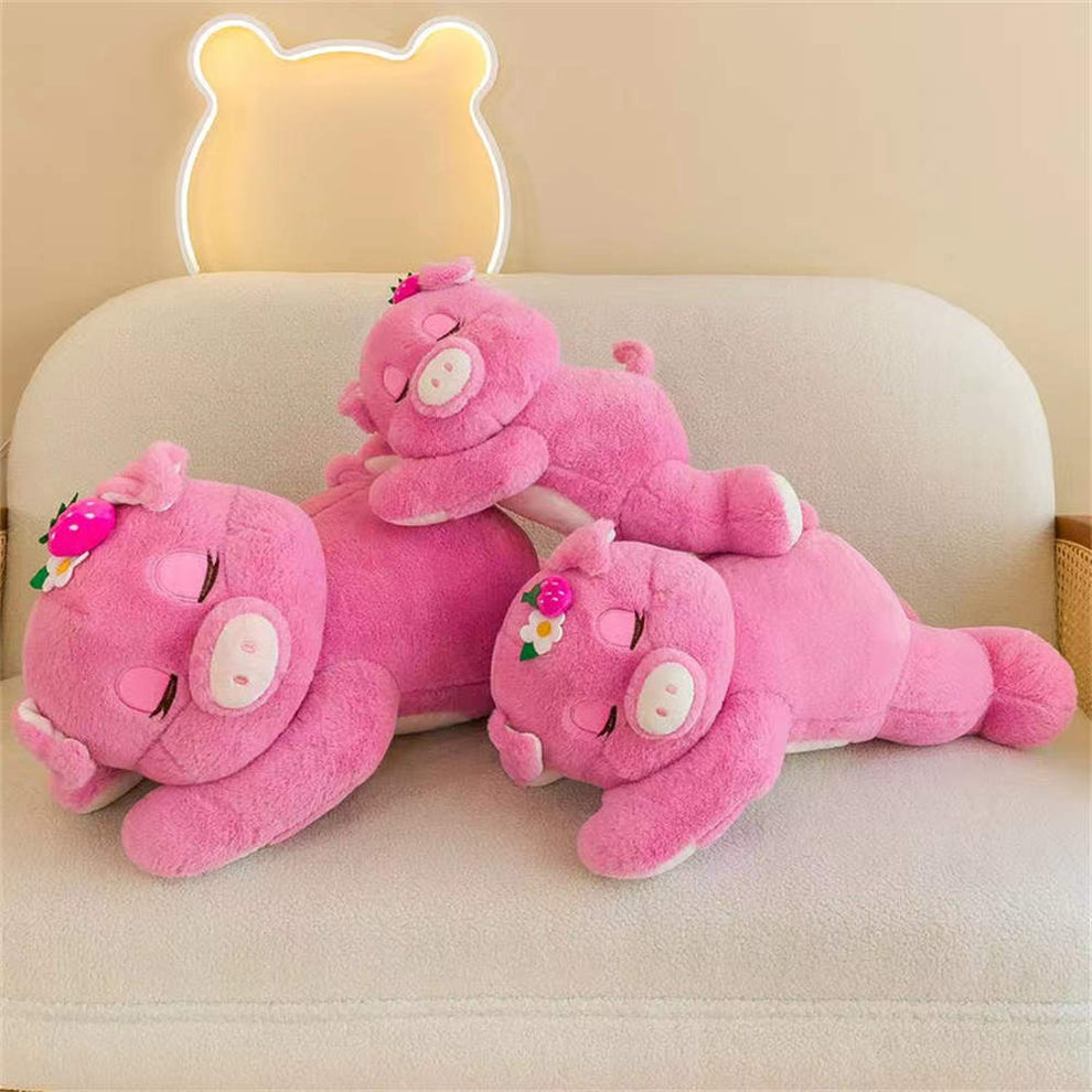 Kawaii Strawberry Pig Plush Toy – Toy Triver